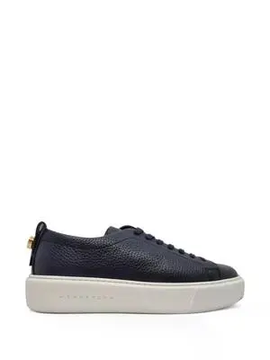 HENDERSON BARACCO Grained Leather Platform Sneakers