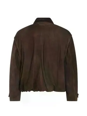 SALVATORE SANTORO Suede Leather Jacket