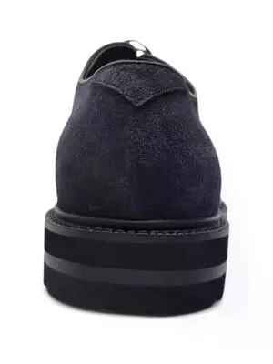 HENDERSON BARACCO Cap-toe Suede Oxford Shoes