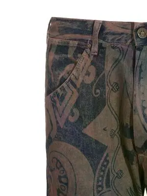 VIVIENNE WESTWOOD Graphic-print Jeans