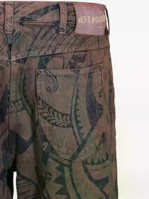 VIVIENNE WESTWOOD Graphic-print Jeans