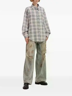 TOUT A COUP Plaid-check Shirt