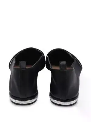 MALONE SOULIERS Dora Pointed-toe Loafers - Black