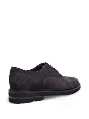 HENDERSON BARACCO Suede Cap-toe Oxford Shoes