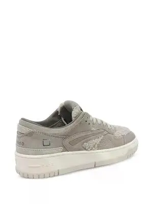 D.a.t.e. Torneo Shearling Panel Sneakers