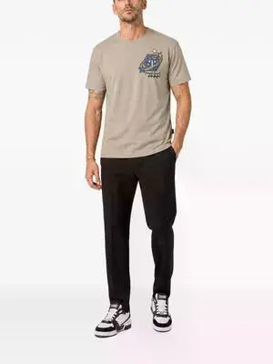 Philipp Plein Round Neck T-shirt Plein Space - Neutrals