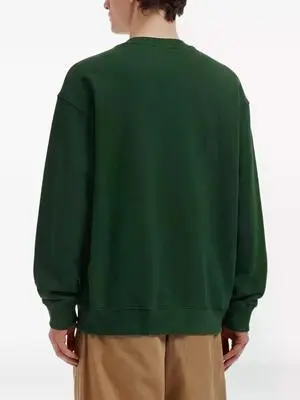 FINGERCROXX Logo-patch Cotton Sweater