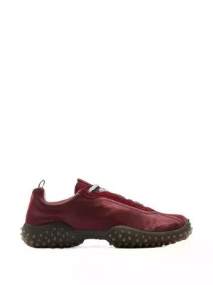 Miu Miu Bubble Technical Fabric And Suede Sneakers