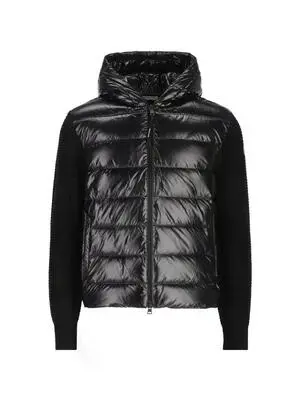 Moncler Padded Panel Knit Jacket