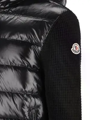 Moncler Padded Panel Knit Jacket