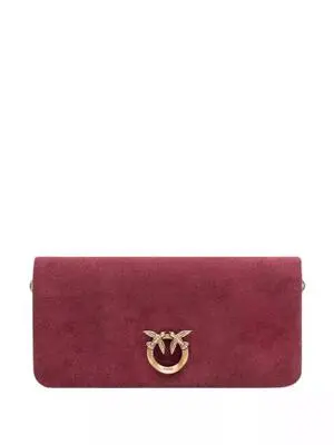 Pinko Love Birds Click Soft Crossbody Bag - Red