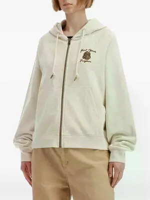 FINGERCROXX Graphic Print Zip-up Hoodie