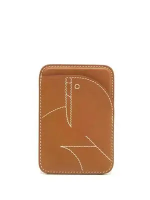 Hermès 2023 Walrus Magsafe Card Holder - Brown