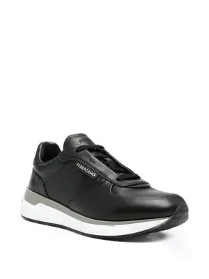FERRAGAMO Gancini Logo-plaque Sneakers