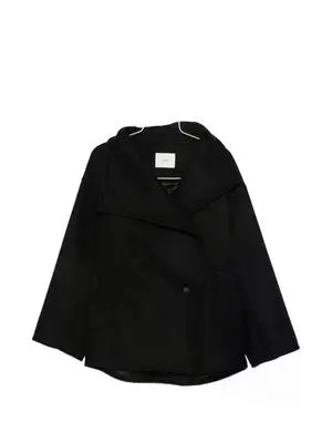 JOSEPH Isaia Double-breasted Coat - Black