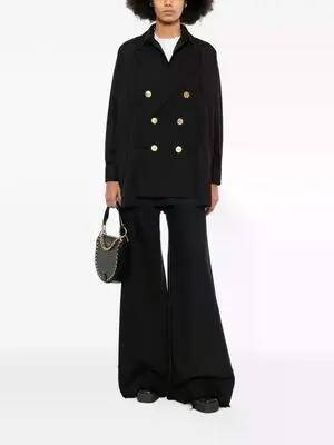 Sacai Double-breasted Layered Top