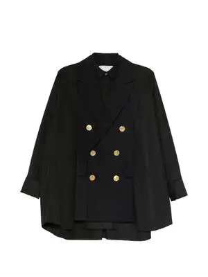 Sacai Double-breasted Layered Top