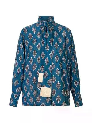 F.R.S FOR RESTLESS SLEEPERS Tethis Tie-detail Blouse