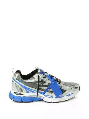 Off-White Zip Tie Panelled Sneakers - Silver