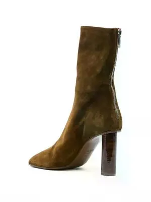 Paris Texas Suede Ankle Boots