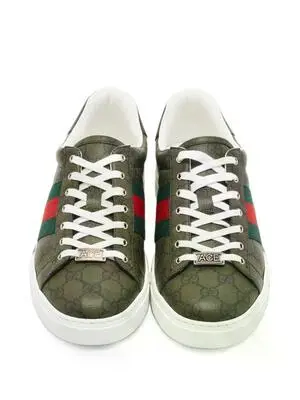 Gucci Ace Gg-canvas Sneakers