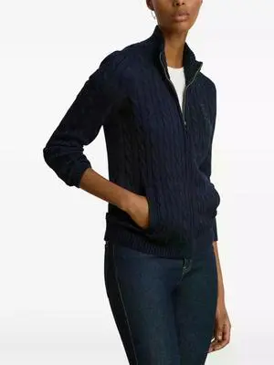 Ralph Lauren Cable-knit Zip-up Cardigan