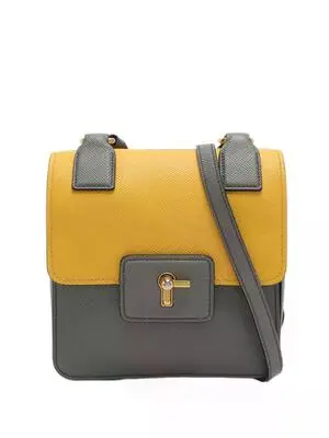 Prada Saffiano Turn-lock Mini Bag