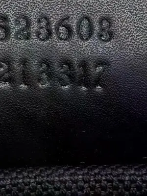 Gucci Gg Supreme Web Zip Clutch Bag