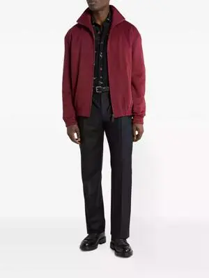 Etro Silk Shirt With Micro Flower And Animal Motif