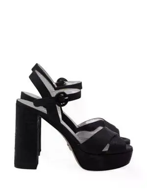 Prada Slingback Platform Pumps