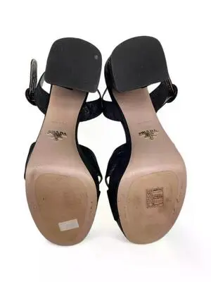 Prada Slingback Platform Pumps