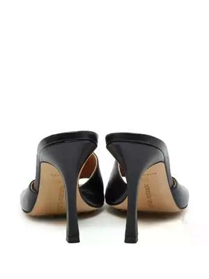 Bottega Veneta Stretch Leather Sandals - Black