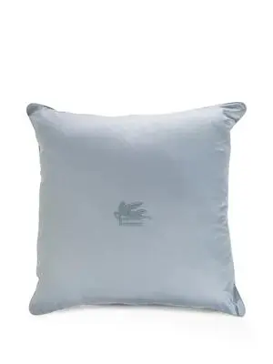 Etro Pegasus Paisley-print Cushion - Blue