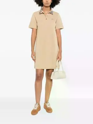 Burberry Check-detail Polo Dress