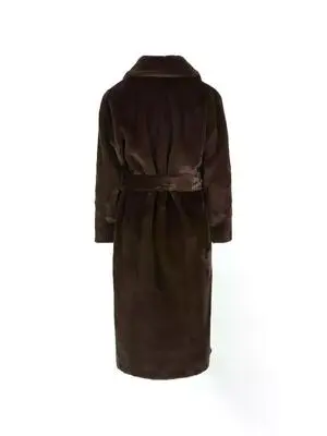 Herno Belted Faux-fur Coat