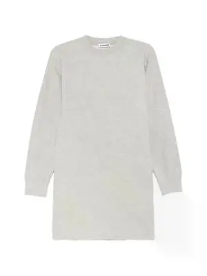 JIL SANDER Crew-neck Long-sleeve Dress