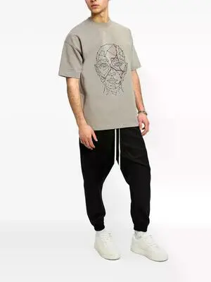 HAMZA Ginza Graphic-print T-shirt - Grey