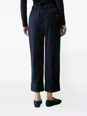 Liu Jo Pinstripe Cigarette Trousers