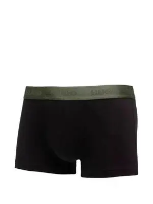 Hugo 3-pack Logo Trunks - Black