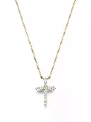 Kwiat Diamond Cross Necklace