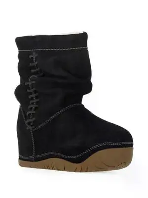 UGG Lace-up Suede Boots