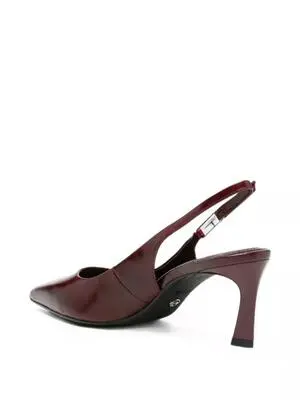 TAMARIS Slingback Leather Heeled Pumps
