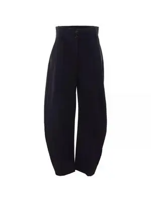 Pinko High-waisted Double-button Trousers