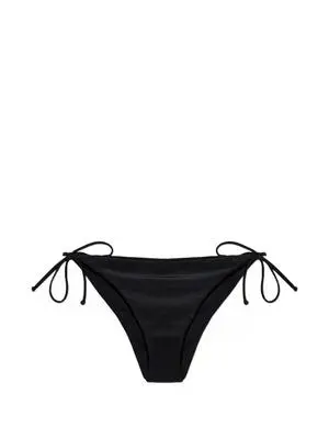 Moschino Side-tie Bikini Bottoms - Black