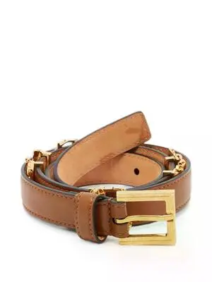 Versace Baroque Logo Buckle Belt
