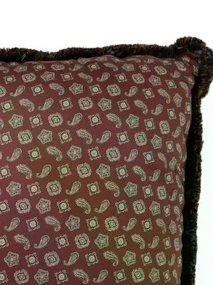 Etro Paisley Fringed-edge Cushion