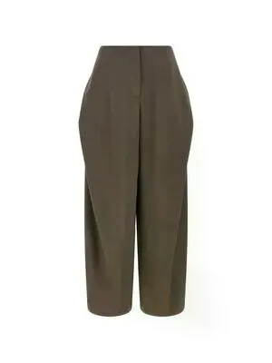 Jacquemus The Cubisto Pants Wide-leg Wool Trousers