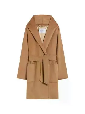 Max Mara Camel Robe Coat