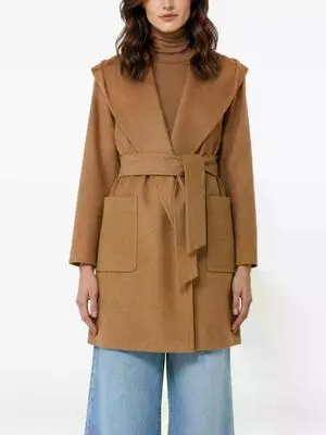 Max Mara Camel Robe Coat
