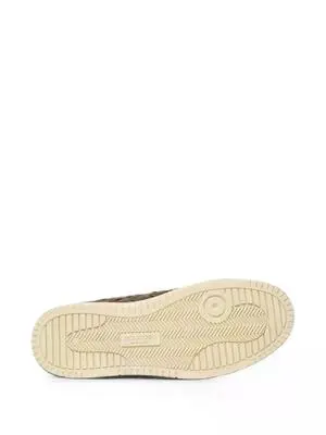 SCAROSSO Alvise Woven Suede Sneakers